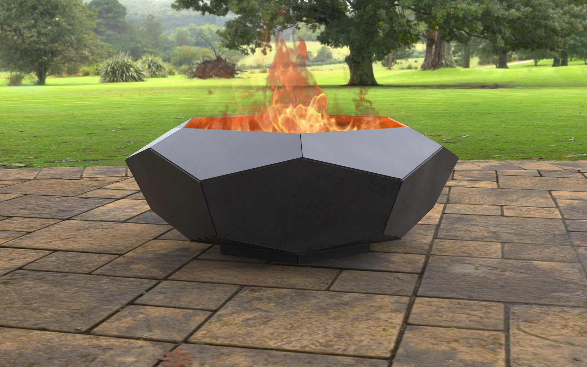 Volumetric Fire Pit – Cozy Firepit Co.